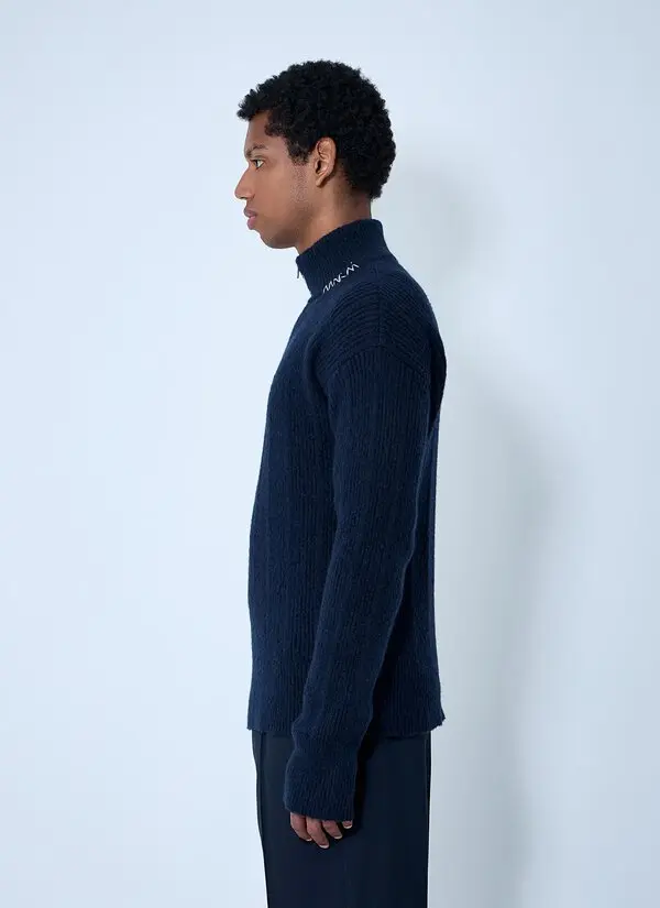Marni Logo Embroidery Sweater