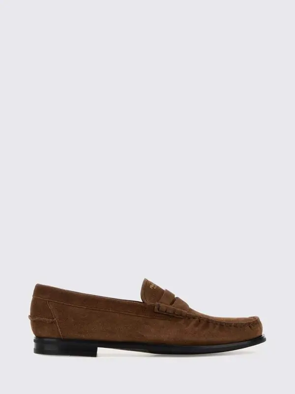 Prada Suede Loafers - Brown