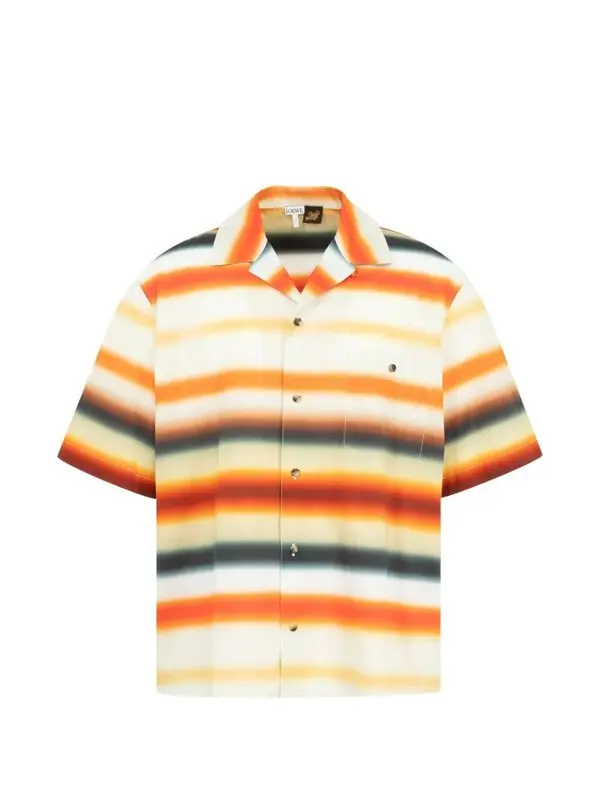 Loewe Short-sleeved Cotton Shirt