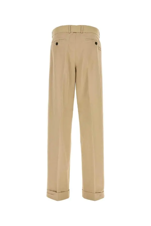 Miu Miu Beige Cotton Pant