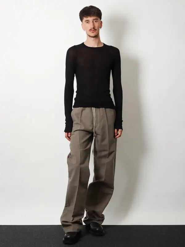 Rick Owens Dietrich Cotton Trousers