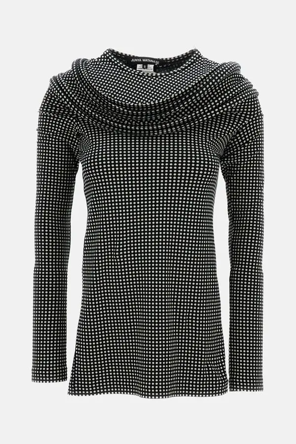Junya Watanabe Long Sleeved Pois Top