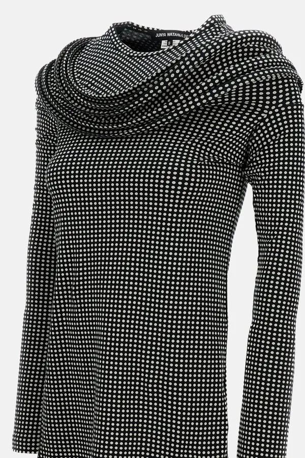 Junya Watanabe Long Sleeved Pois Top