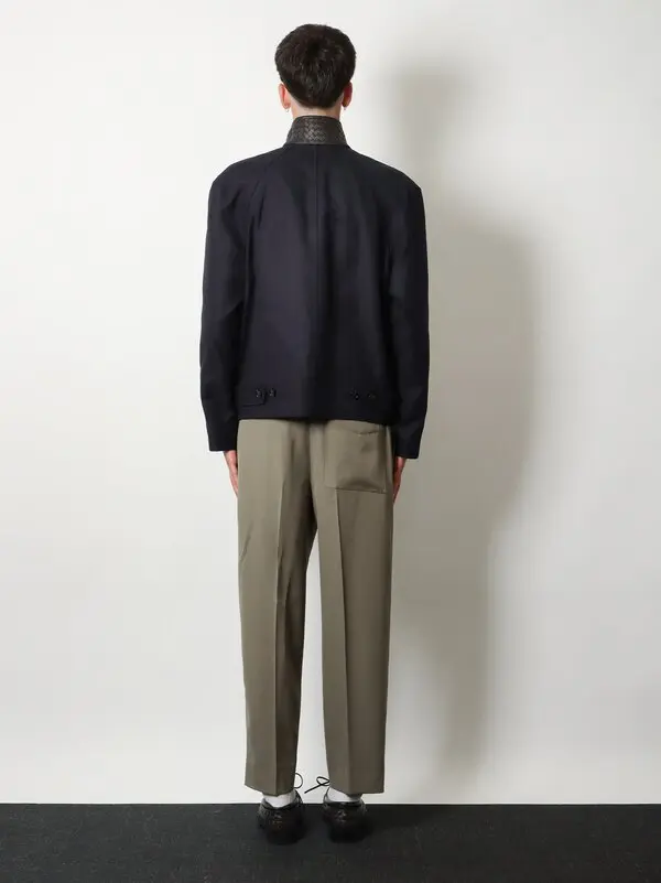 Bottega Veneta Harrington Compact Cotton Gabardine Jacket