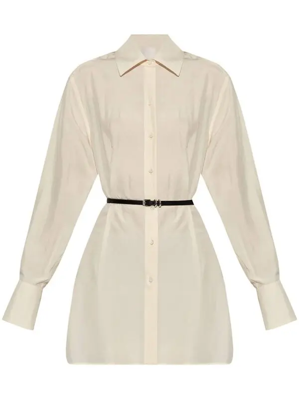 Givenchy Long Shirt With `voyou` Belt
