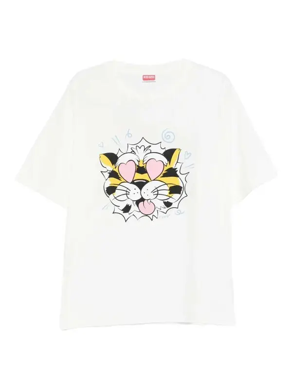 Kenzo Tiger Print T-shirt