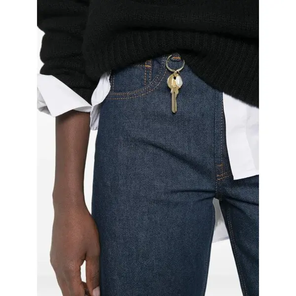 Carven Straight-leg Denim Jeans