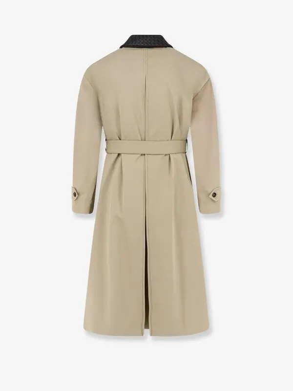 Bottega Veneta Light Cotton Trench Coat - Multicolor