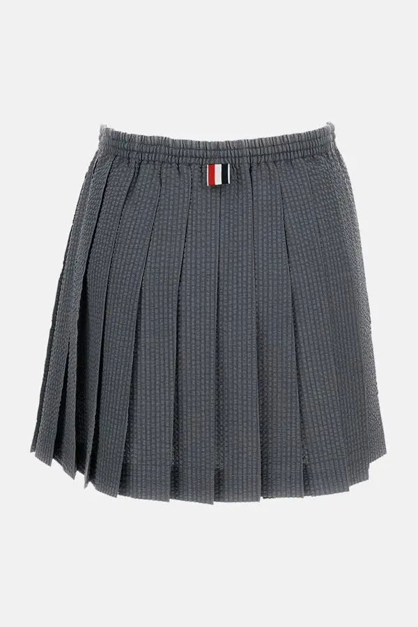 Thom Browne Pleated Skirt - Multicolor
