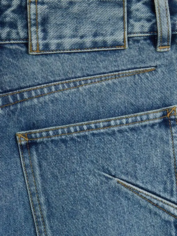 Alaïa Blue Denim Jeans