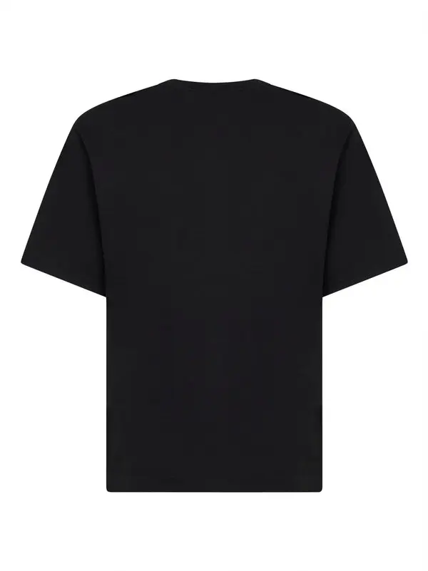Dolce & Gabbana Black Jersey Logo T-shirt
