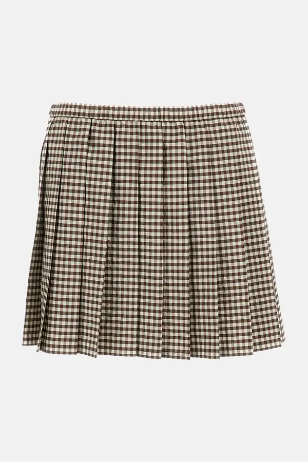 Moncler Pleated Mini Skirt