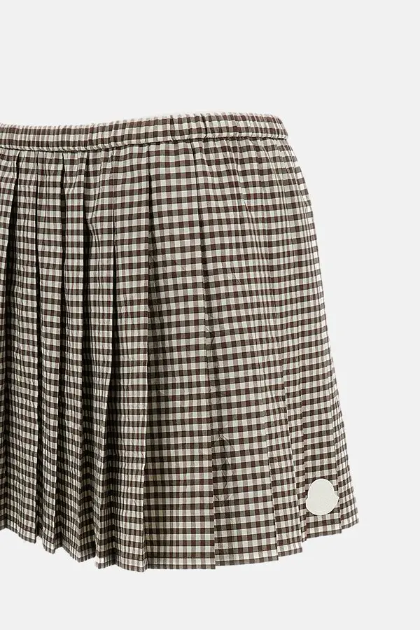 Moncler Pleated Mini Skirt