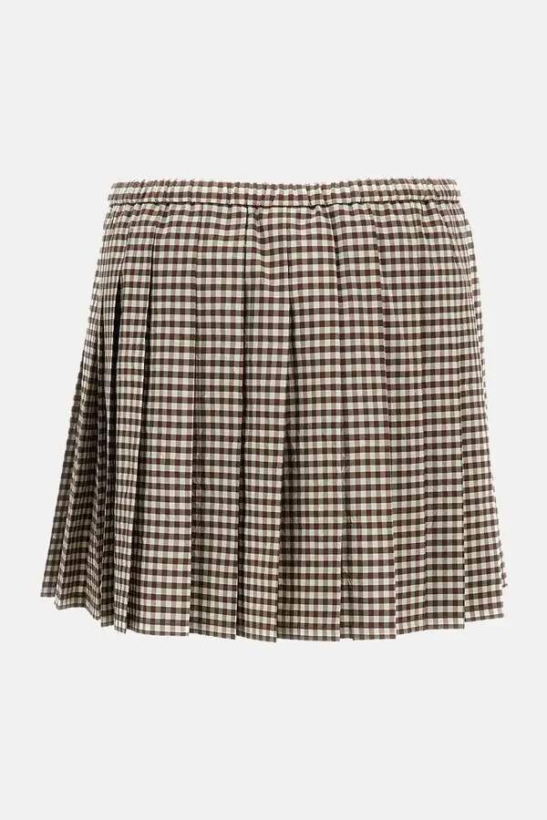 Moncler Pleated Mini Skirt - Multicolor
