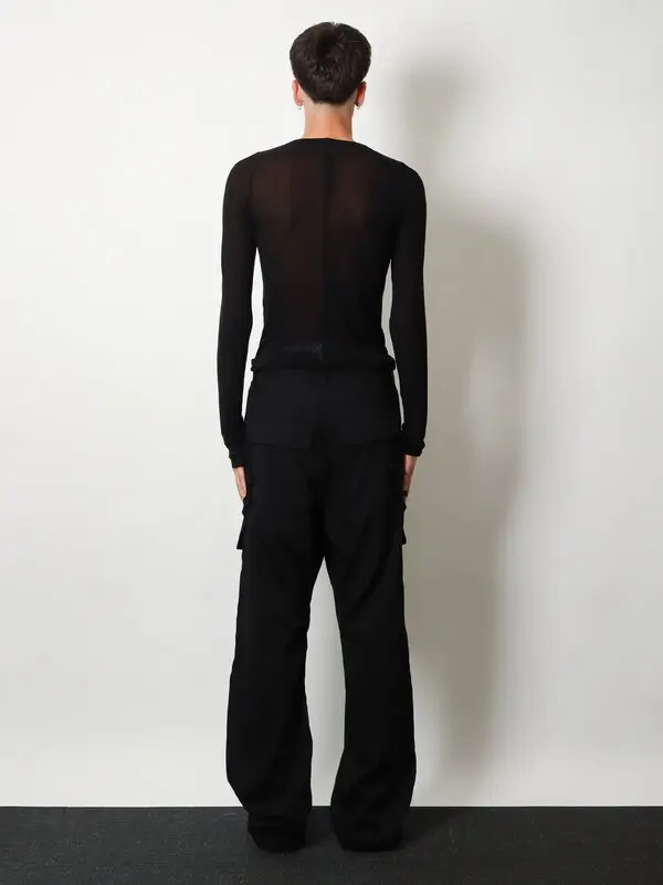 Rick Owens Stefan Cargo Wool Trousers