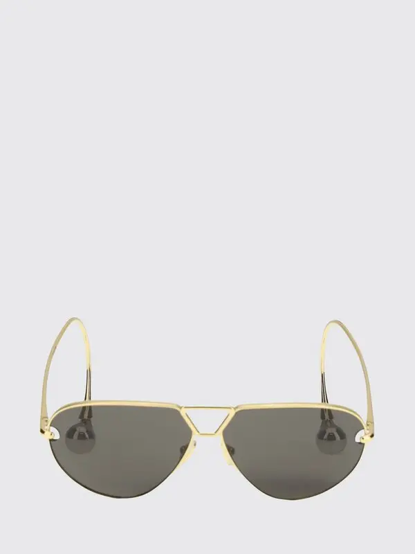 Bottega Veneta Drop Metal Sunglasses - Gold