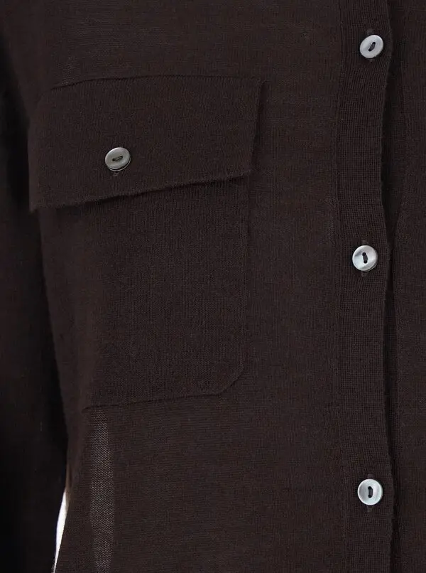 P.a.r.o.s.h Wool Blend Polo Collar Sweater - Multicolor
