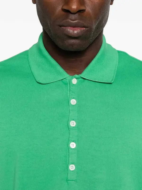 Thom Browne Short-sleeved Polo - Green