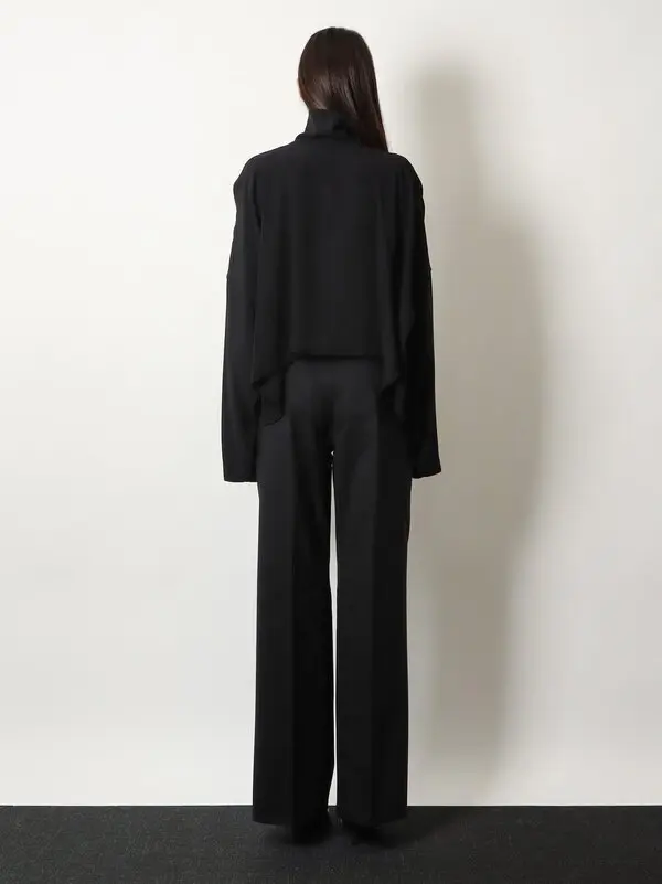 Rick Owens Jumbo Tabard Alpaca And Wool Blend Top