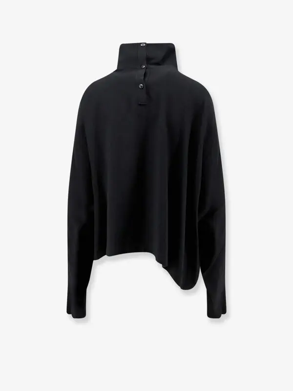 Rick Owens Jumbo Tabard Alpaca And Wool Blend Top