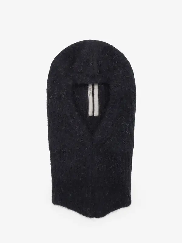 Rick Owens Alpaca And Wool Blend Balaclava