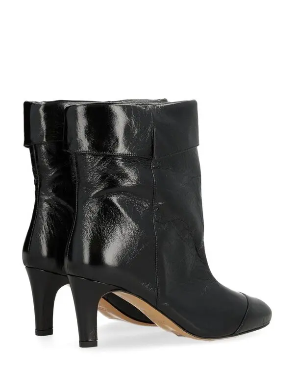 Isabel Marant Étoile Eldra Leather Ankle Boots - Black