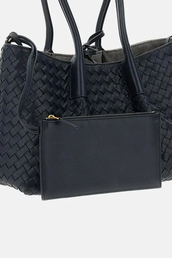Bottega Veneta Intrecciato Leather Tote Bag - Multicolor