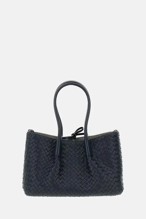 Bottega Veneta Intrecciato Leather Tote Bag - Multicolor