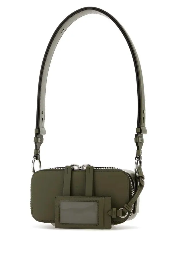 MAISON MARGIELA Leather Shoulder Bag - Green