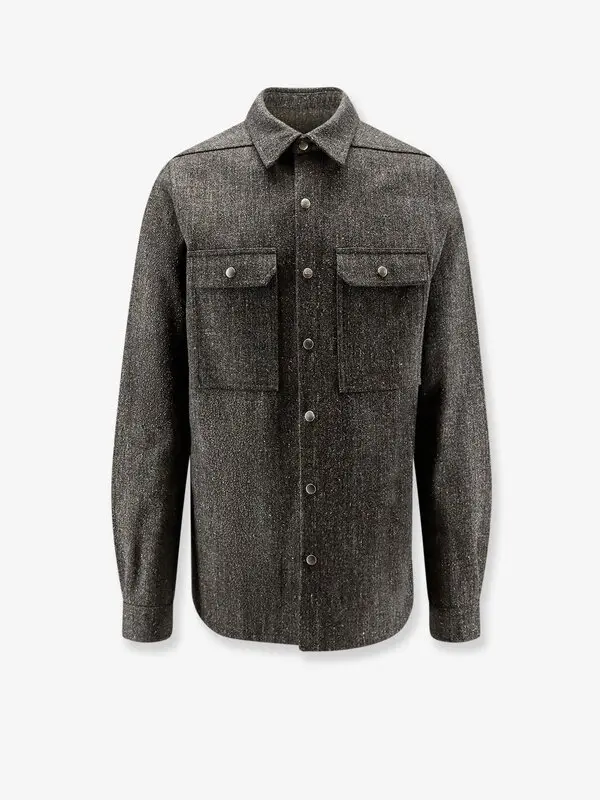 Rick Owens Wool Shirt - Multicolor