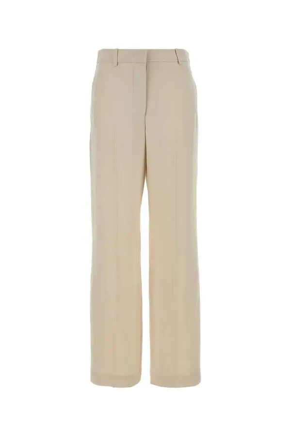 Isabel Marant Étoile Crepe Noanda Palazzo Pant - White