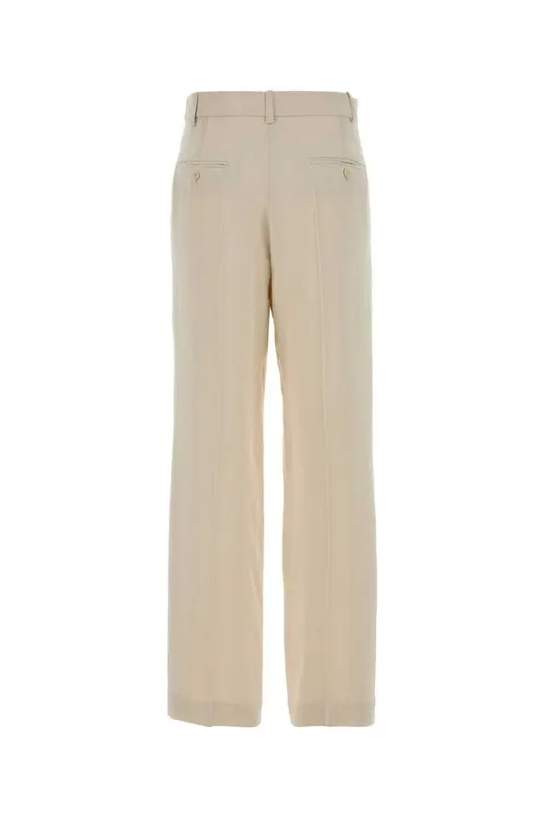 Isabel Marant Étoile Crepe Noanda Palazzo Pant - White