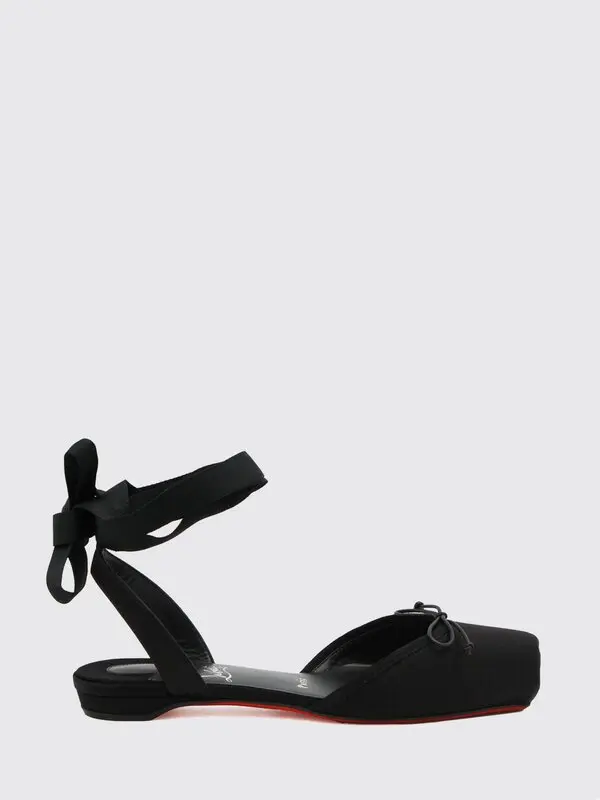 CHRISTIAN LOUBOUTIN Flat Sandal - Black