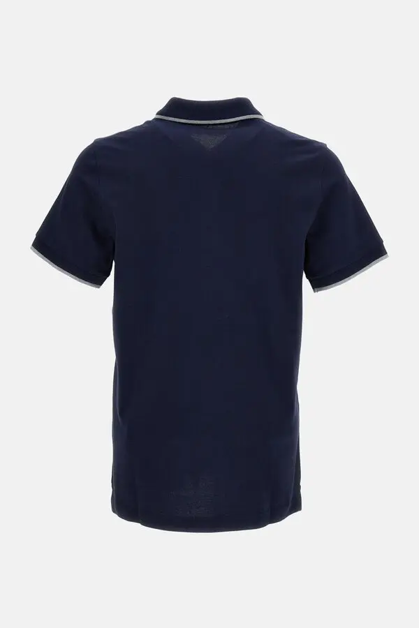 FAY Polo Piquet Stripes