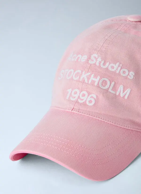 Acne Studios Washed Logo Cap