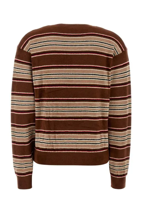 Miu Miu Embroidered Chenille Sweater