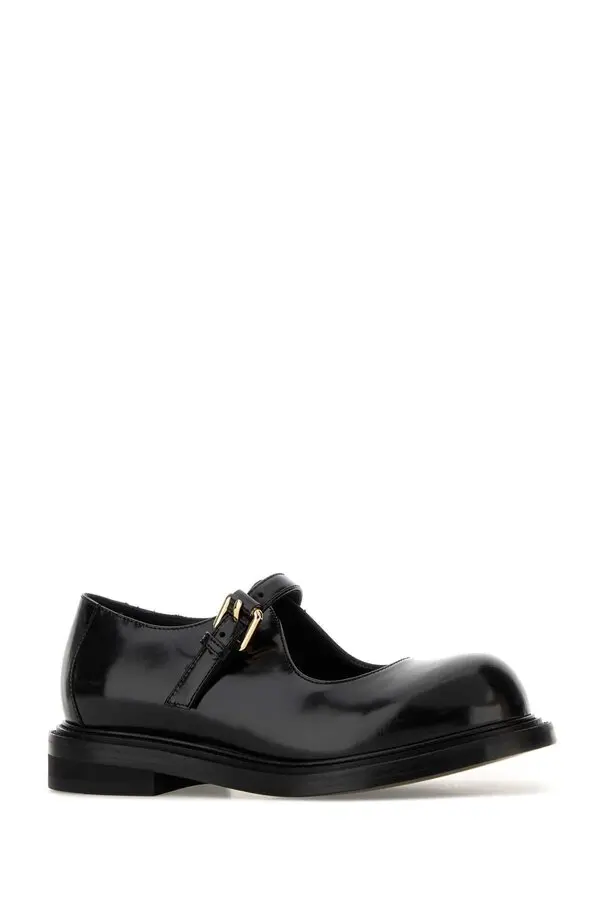 Moschino Leather Olivia Ballerinas