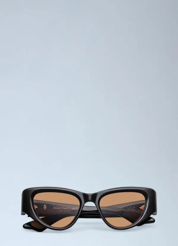 JACQUES MARIE MAGE Cat-eye Sunglasses - Brown