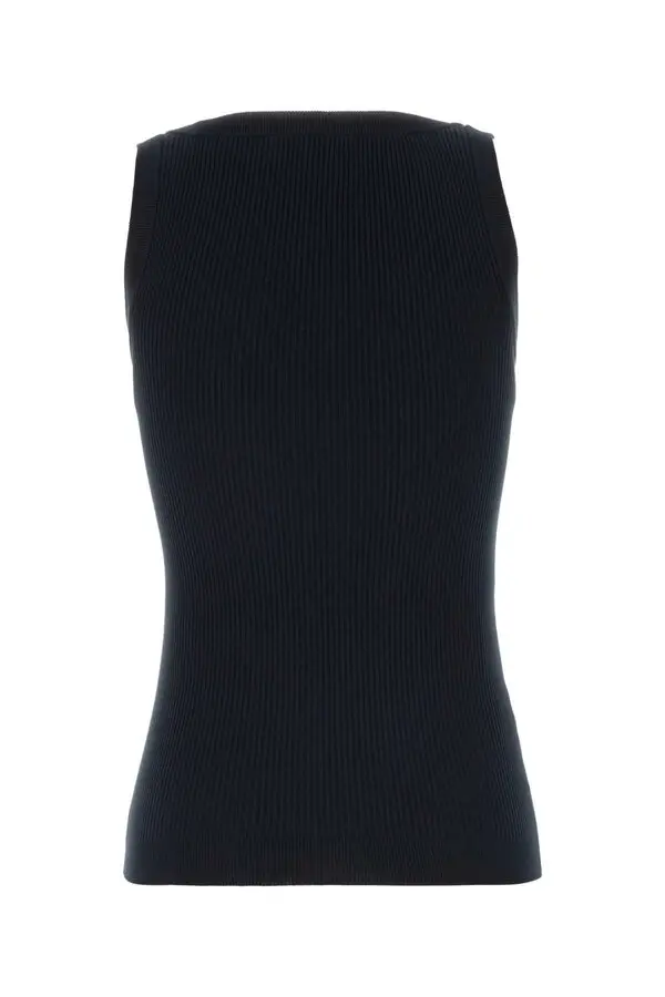 Miu Miu Midnight Cotton Tank Top