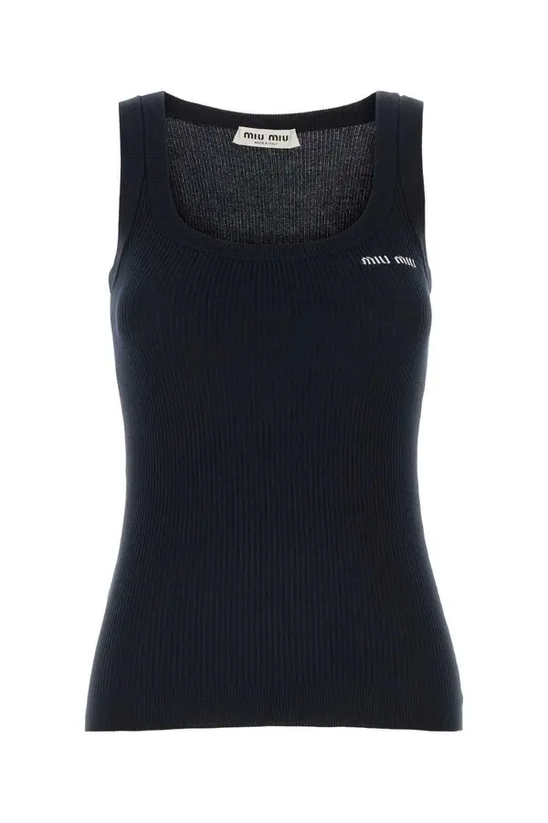 Miu Miu Cotton Tank Top