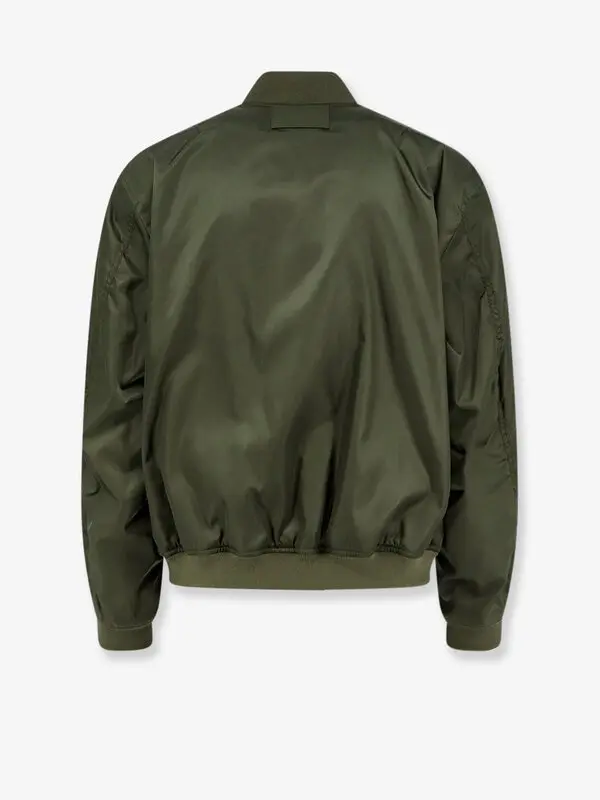 Balenciaga Nylon Bomber Jacket - Yellow
