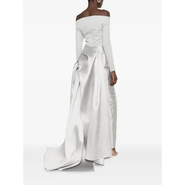 Solace London Grey Dresses Evening Dresses