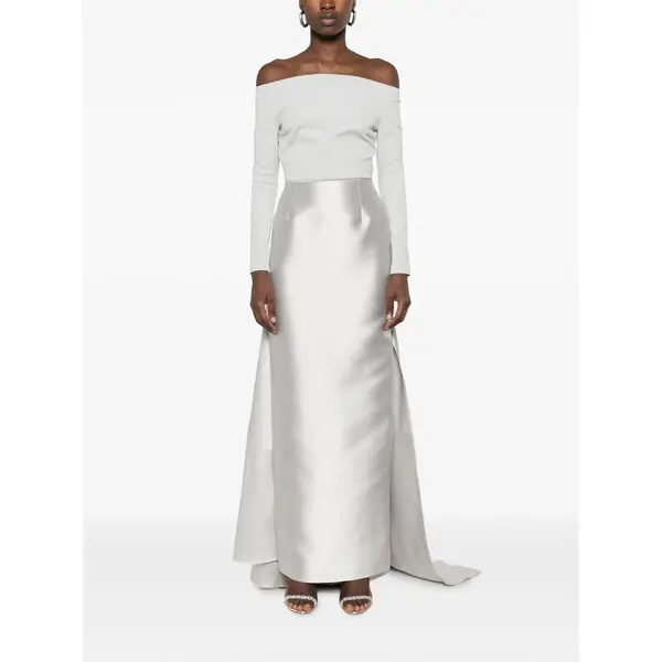 Solace London Grey Dresses Evening Dresses