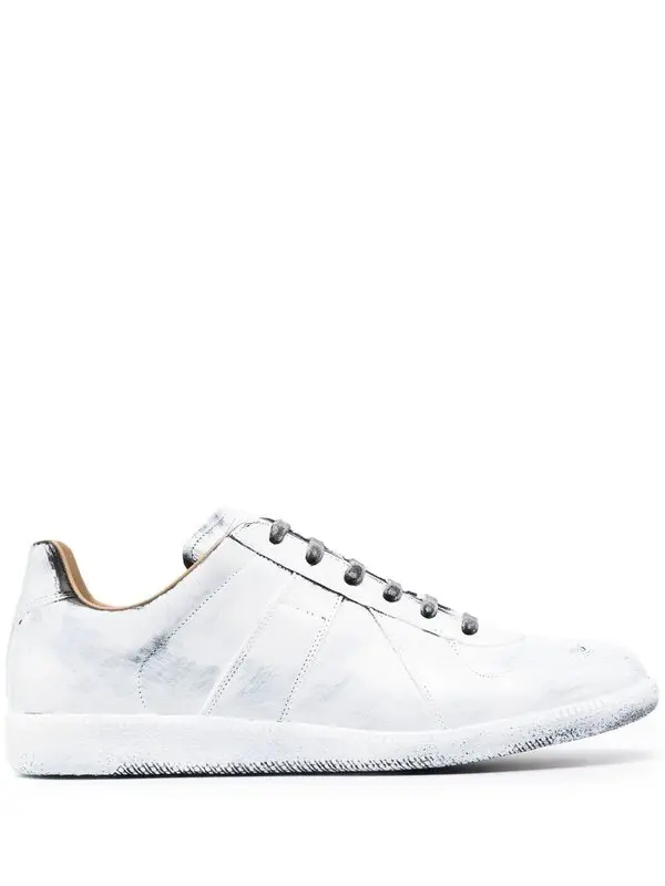 MAISON MARGIELA Bianchetto Replica Sneakers - Gray