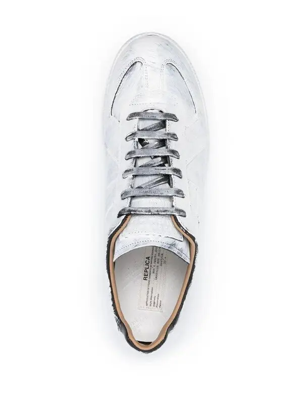 MAISON MARGIELA Bianchetto Replica Sneakers - Gray