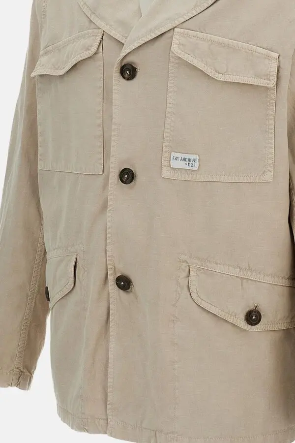 FAY Field Jacket - Multicolor