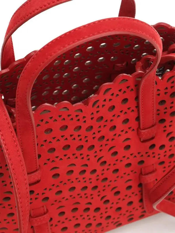 Alaïa Mina 20 Bag - Red