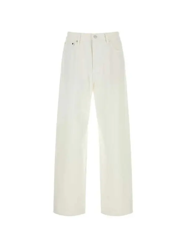JIL SANDER White Denim Jeans