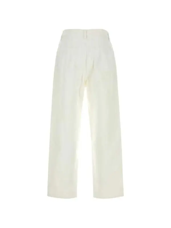 JIL SANDER White Denim Jeans