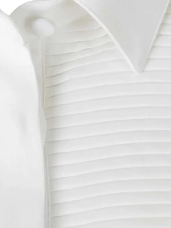 TOM FORD Pleated Bib Shirt